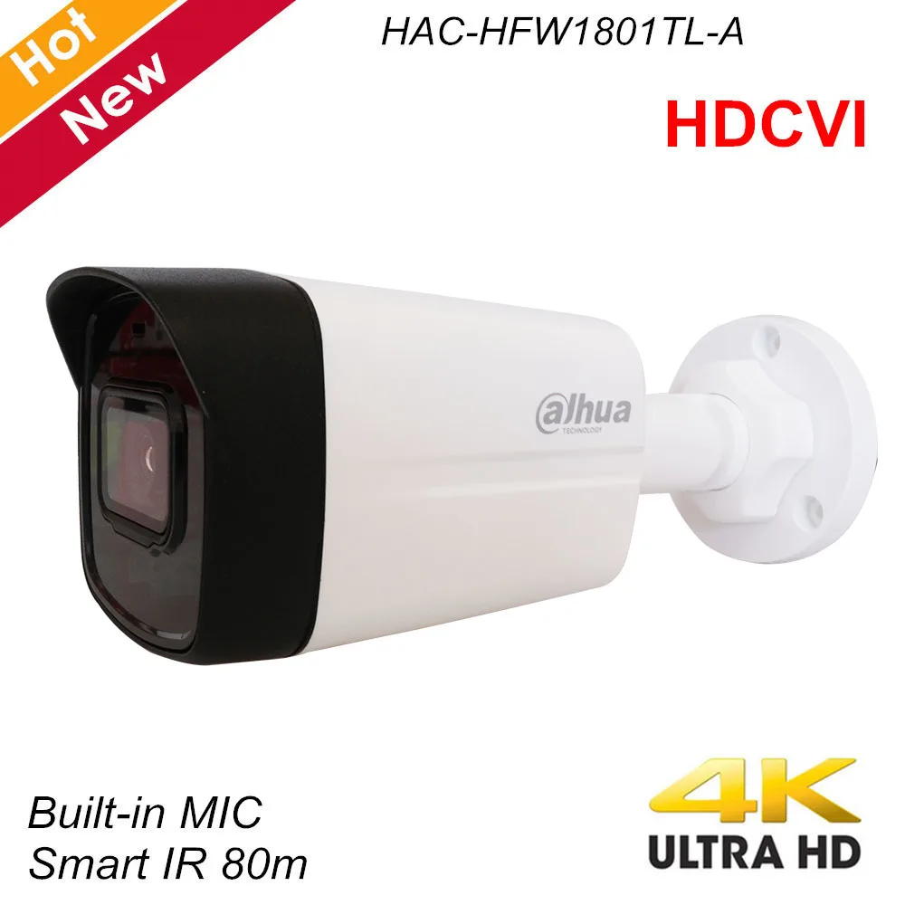 Dahua Lite Plus Series 4k Hdcvi Camera Ir Bullet Camera Built In Mic Ir ...