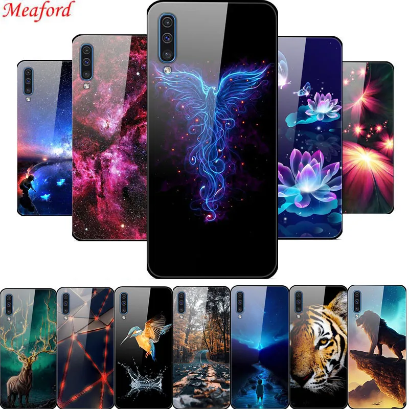 6-4-For-Samsung-Galaxy-A30s-A51-A50-Case-A-30s-Glass-Back-Cover-Case ...