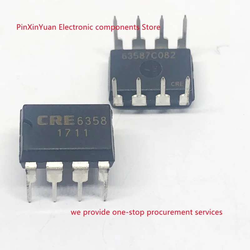 5PCS/LOT New original CRE6358 6358 CRE6359 6359 DIP 8 Power management ...