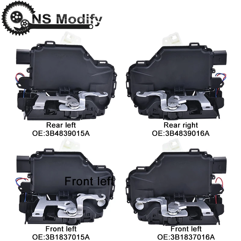 NS Modify Door Lock Actuator Front Rear Left Right Side For VW /GOLF ...