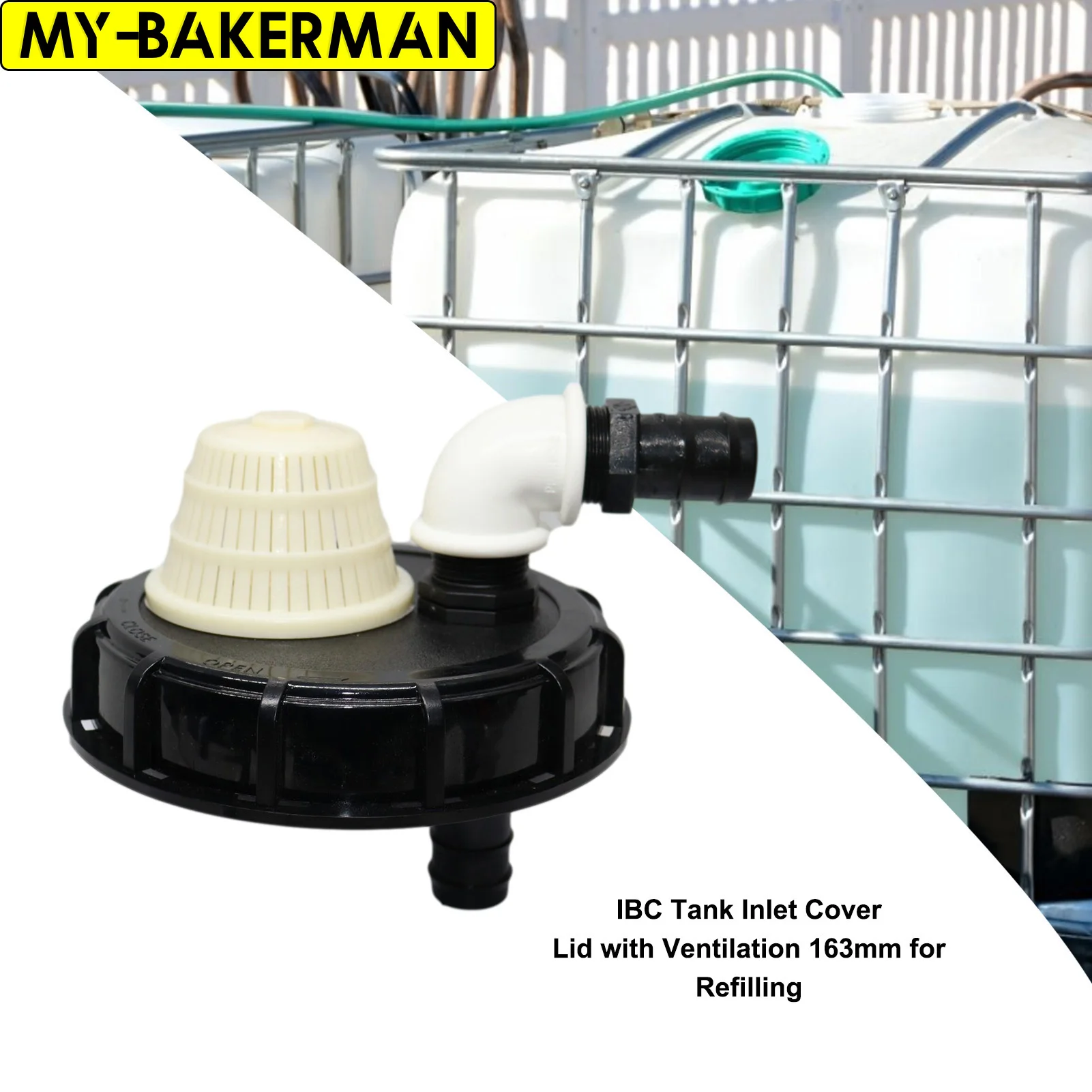 Ibc Tank Lid Coarse Threaded Cap Adapter Connector Ibc Ton Barrel ...