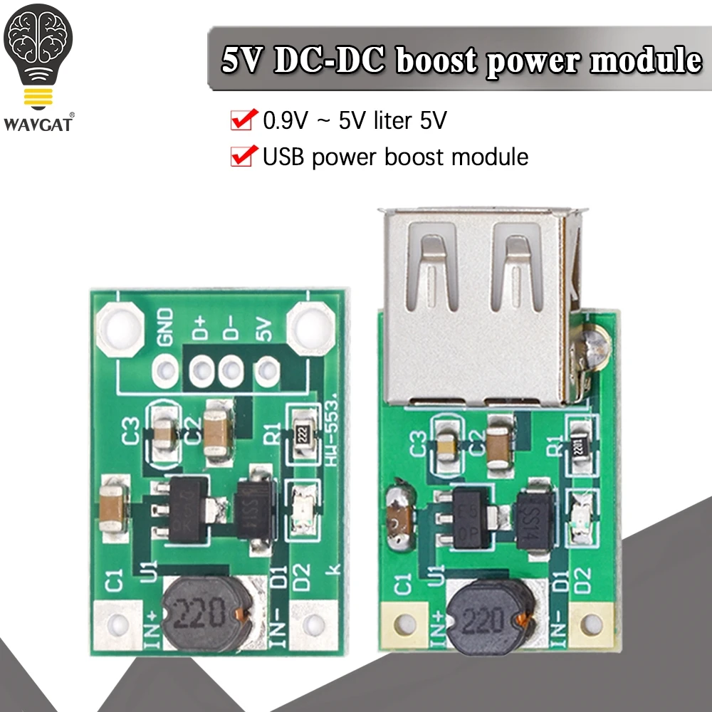 600mA DC DC Mini Step Up Power Module 1 5V To 5V Step up Boost ...