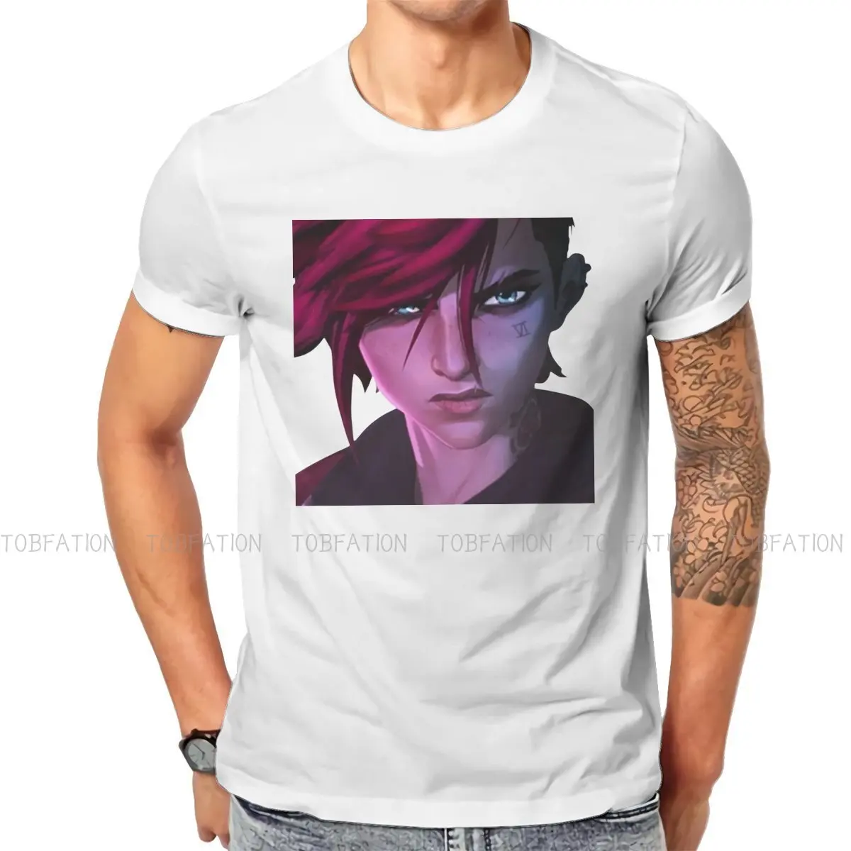 Vi League Of Legends Face
