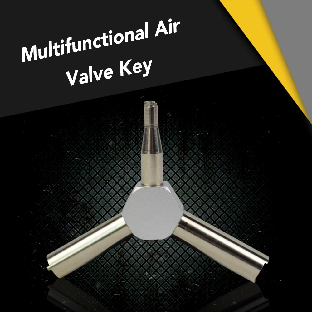 Multifunctional Cycling Air Valve Key Tool Stainless Steel KSC / WA ...
