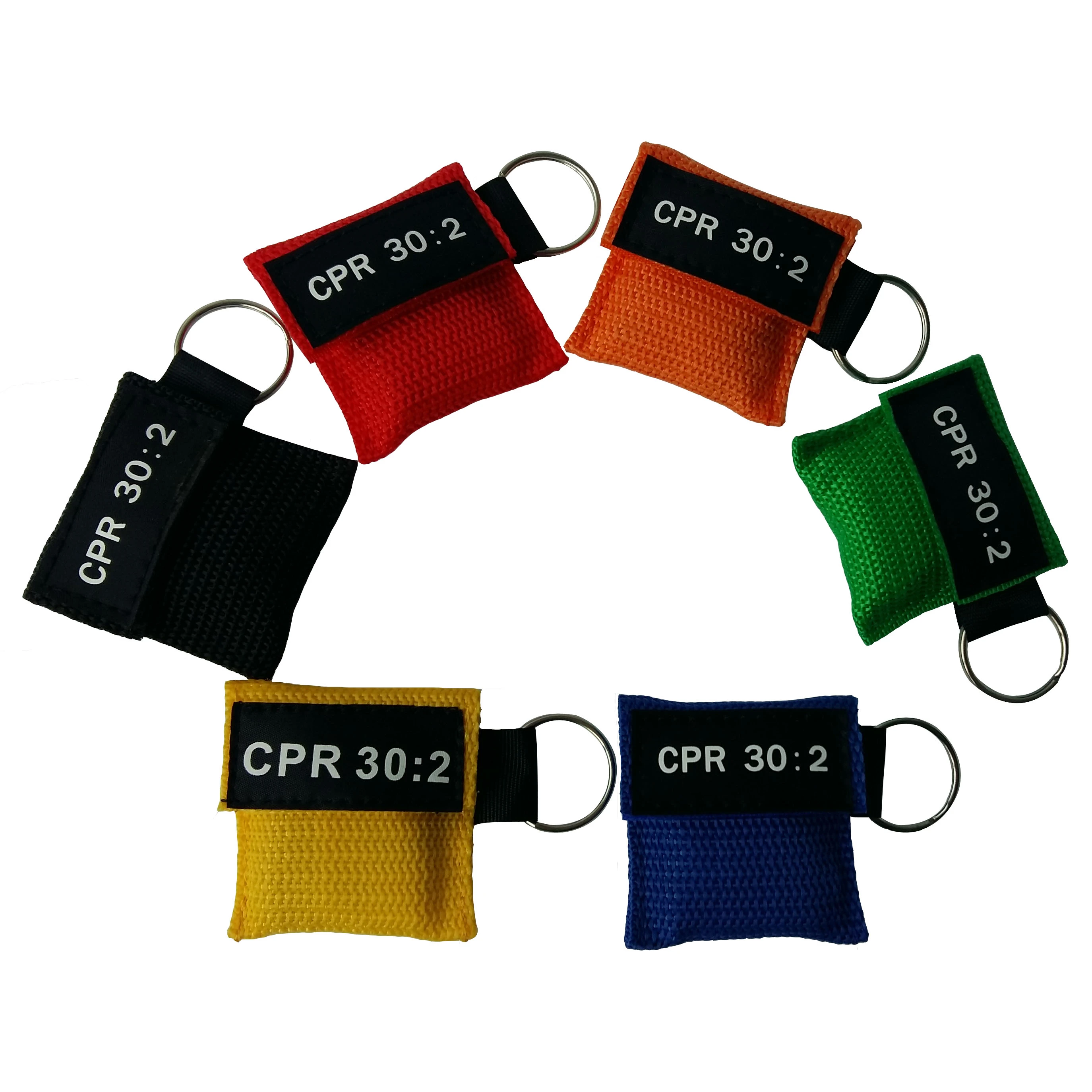 Cpr Resuscitator Mask Keychain | Emergency Face Shield | Rescue Fist ...