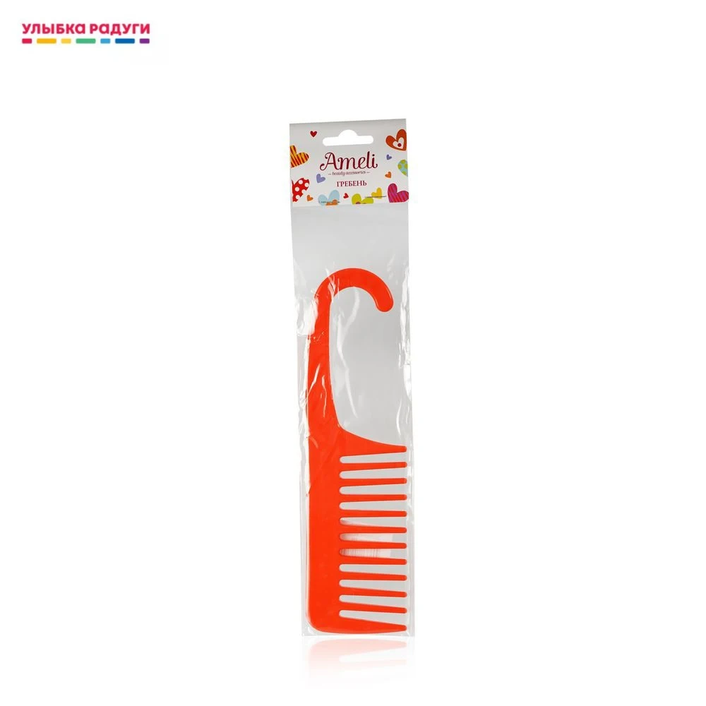 Ameli Hair Comb Large Shower Comb with Hook hair care Combs Styling ...