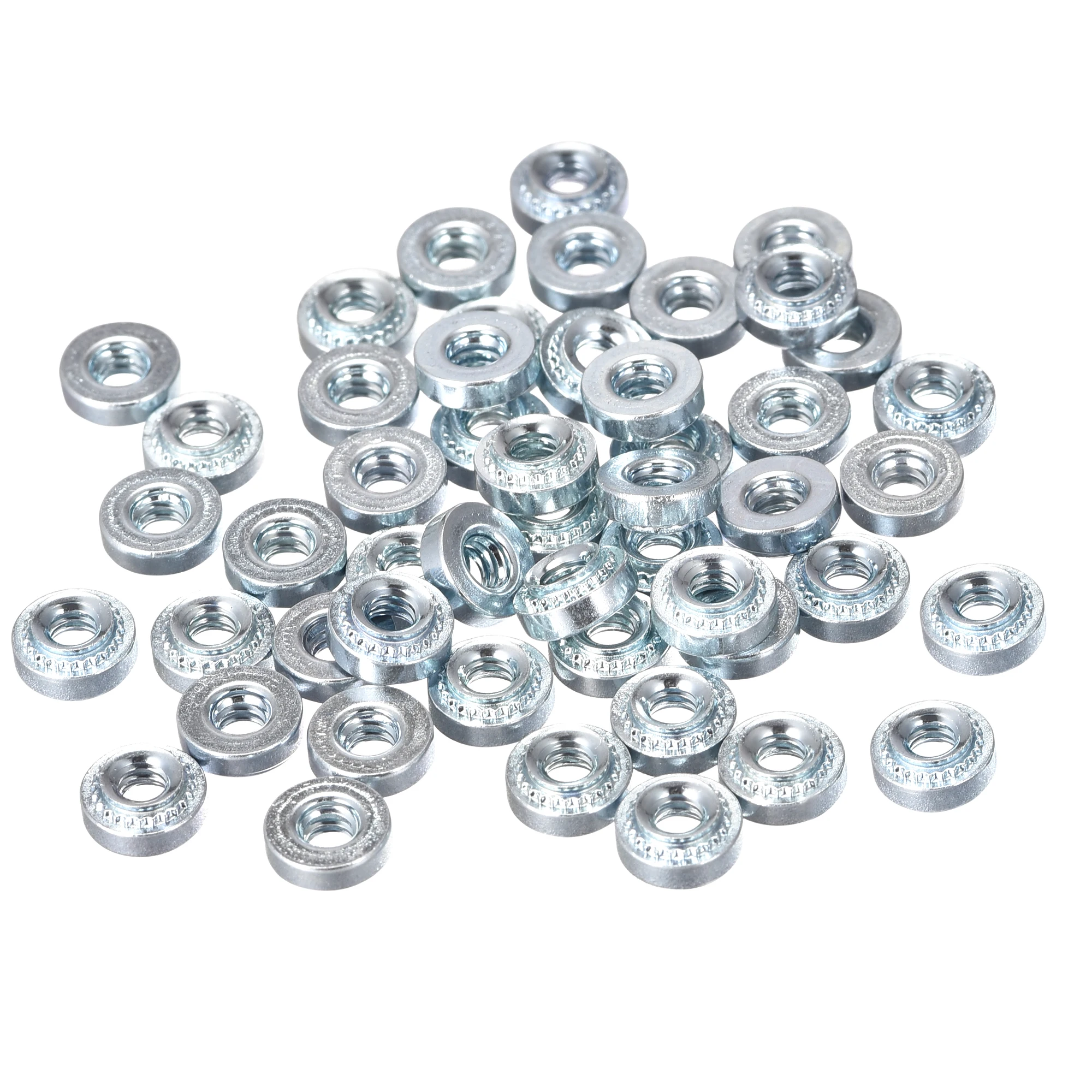 UXCELL-Self-Clinching-Nuts-Carbon-Steel-with-Zinc-Plating-Rivet-Nut ...
