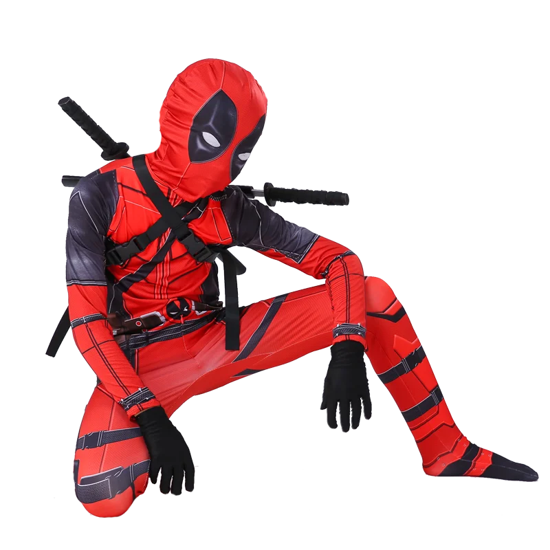 Deadpool cosplay costume For kids - AllCosplay.com