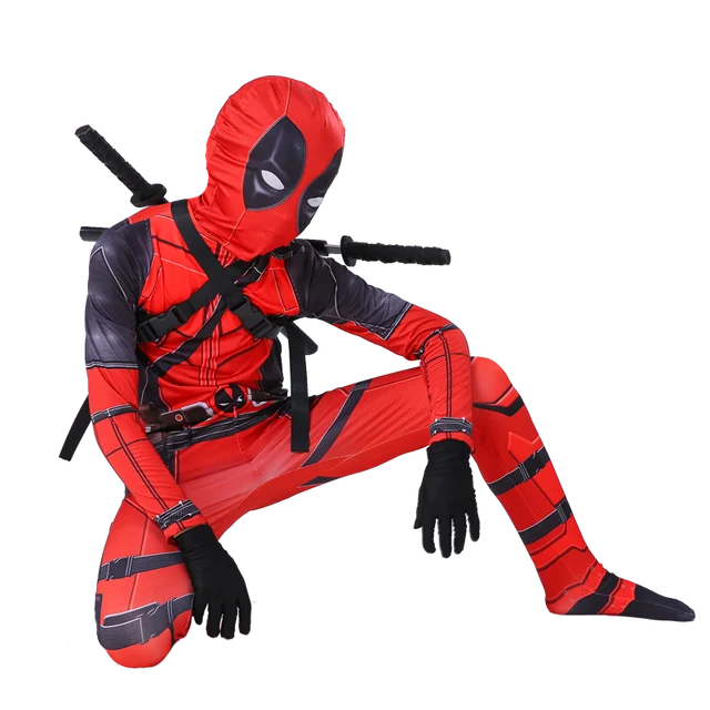 Deadpool cosplay costume For kids - AllCosplay.com