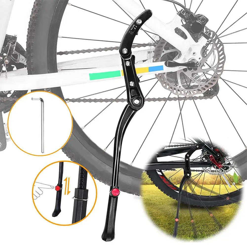 MTB-Road-Bike-Kickstand-Adjustable-Rear-Kickstand-Parking-Racks-Side ...