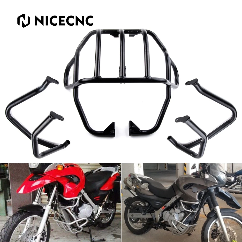 For BMW F 650 GS 1999 2008 F650GS Dakar Engine Guard Bumper Radiator ...