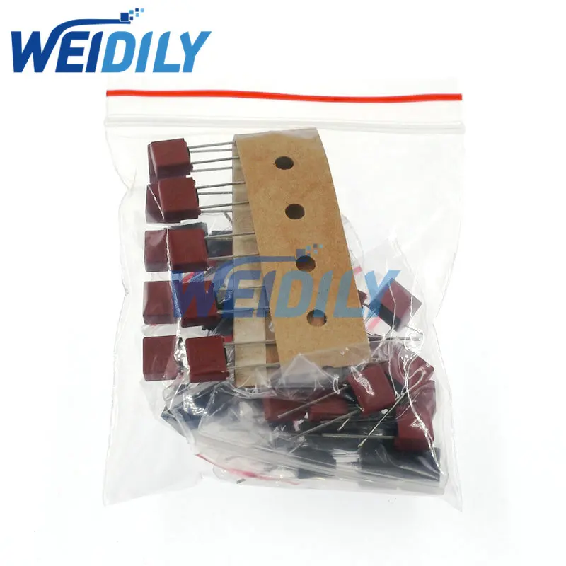 50PCS-Square-Fuse-Kit-Rectangle-Protective-Slow-Blow-T1A-T3-15A-T4A-T5A ...