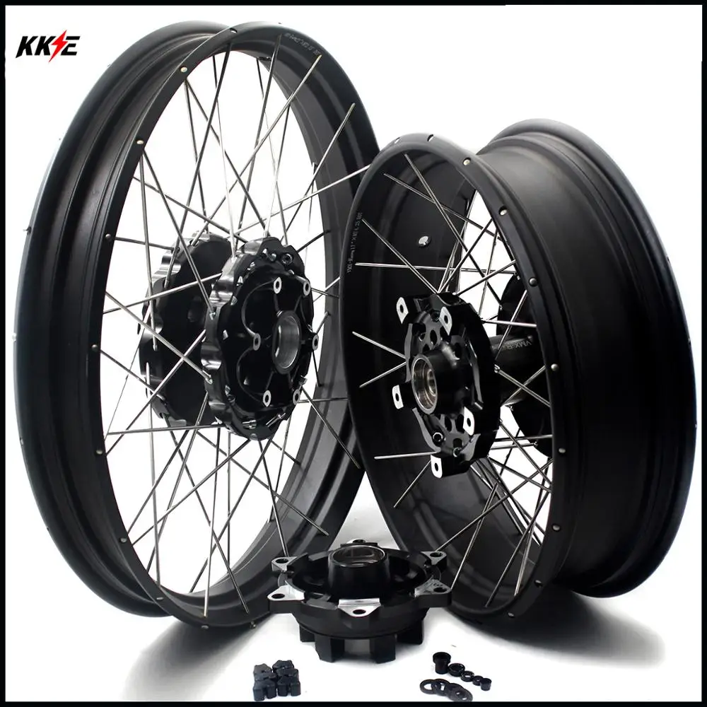 VMX 2.15*21''/ 4.25*17'' Tubeless Cush Drive Wheels Rims Set For BMW ...
