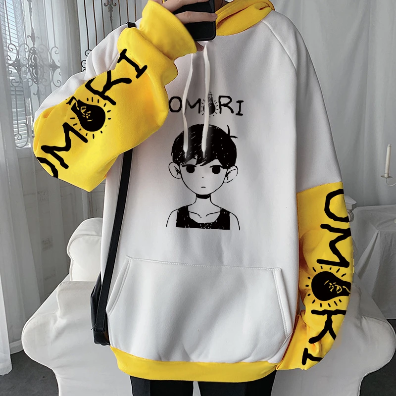Fashion Game Omori Funny Anime Hoodies Kawaii Omori Graphic Hoody ...
