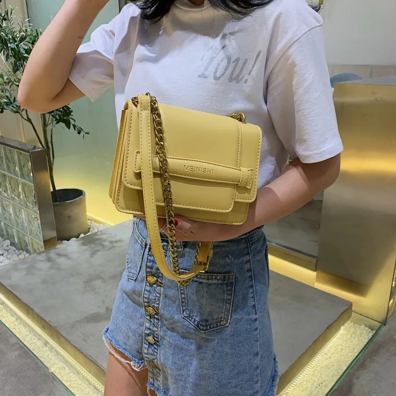 Xia Shang Xin 2019 New Korean Joker Small Square Bag ins Fashion ...