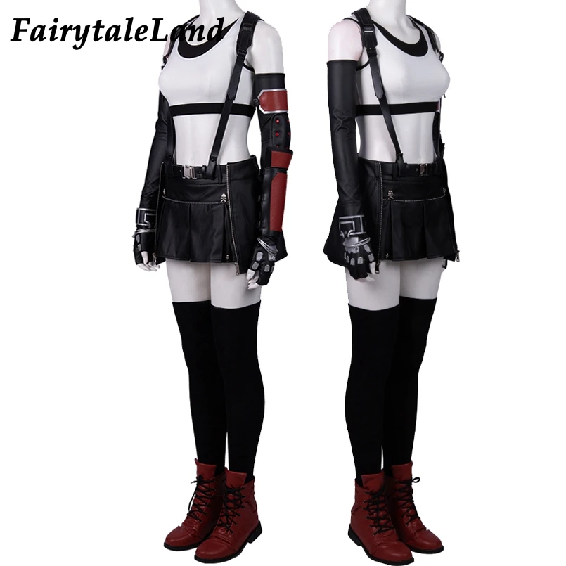 Tifa Lockhart Cosplay Suit Final Fantasy VII Remake Tifa Cosplay ...
