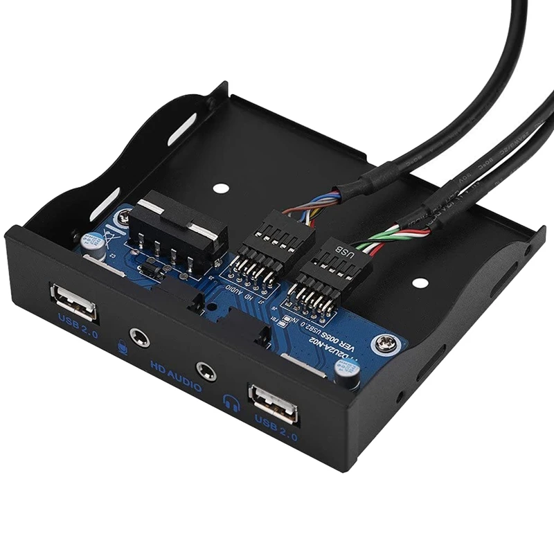 Multi Functional Front Panel,USB2.0 HD Audio Floppy Front Panel 3.5inch ...