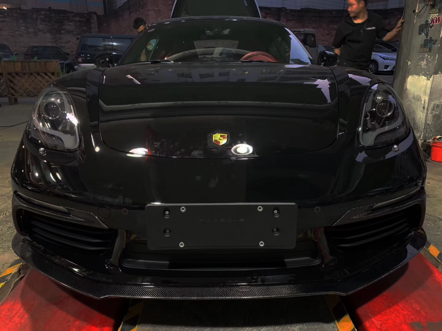 2016 2020 Z ART carbon fiber body kit for 718 Boxster Cayman carbon ...