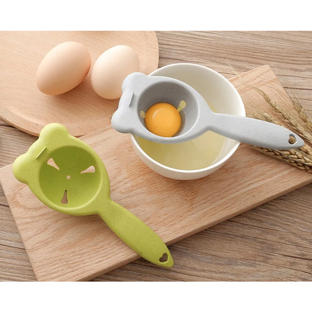 Kitchen Cooking Baking Tool Wheat Straw Eggs Yolk White Separator ...