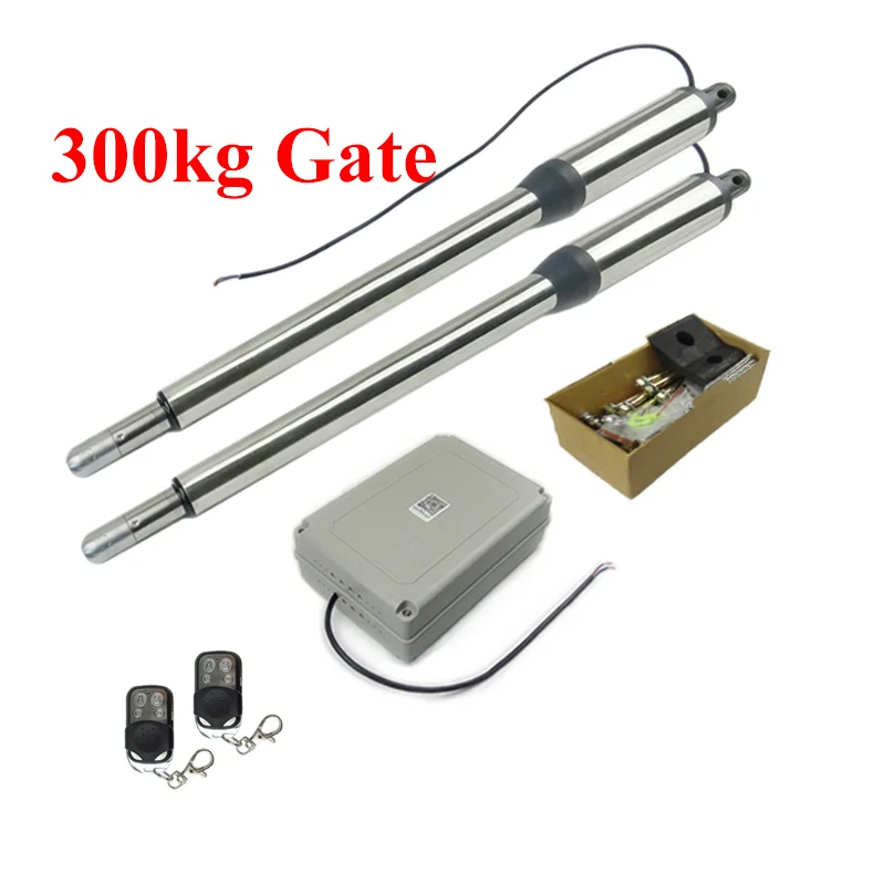 300KG Automatic Electric Double Leaf Swing Door Opener Swing Gate ...
