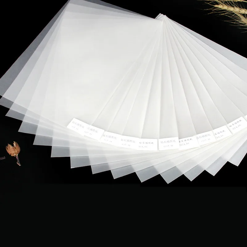 53g Sulfuric Acid Paper A1 A3 Calligraphy Copying Paper Transfer ...