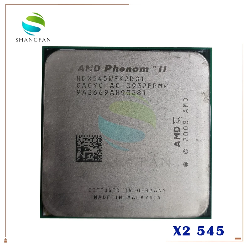AMD procesador Phenom II X2 545 de 3,0 GHz, CPU de doble núcleo ...