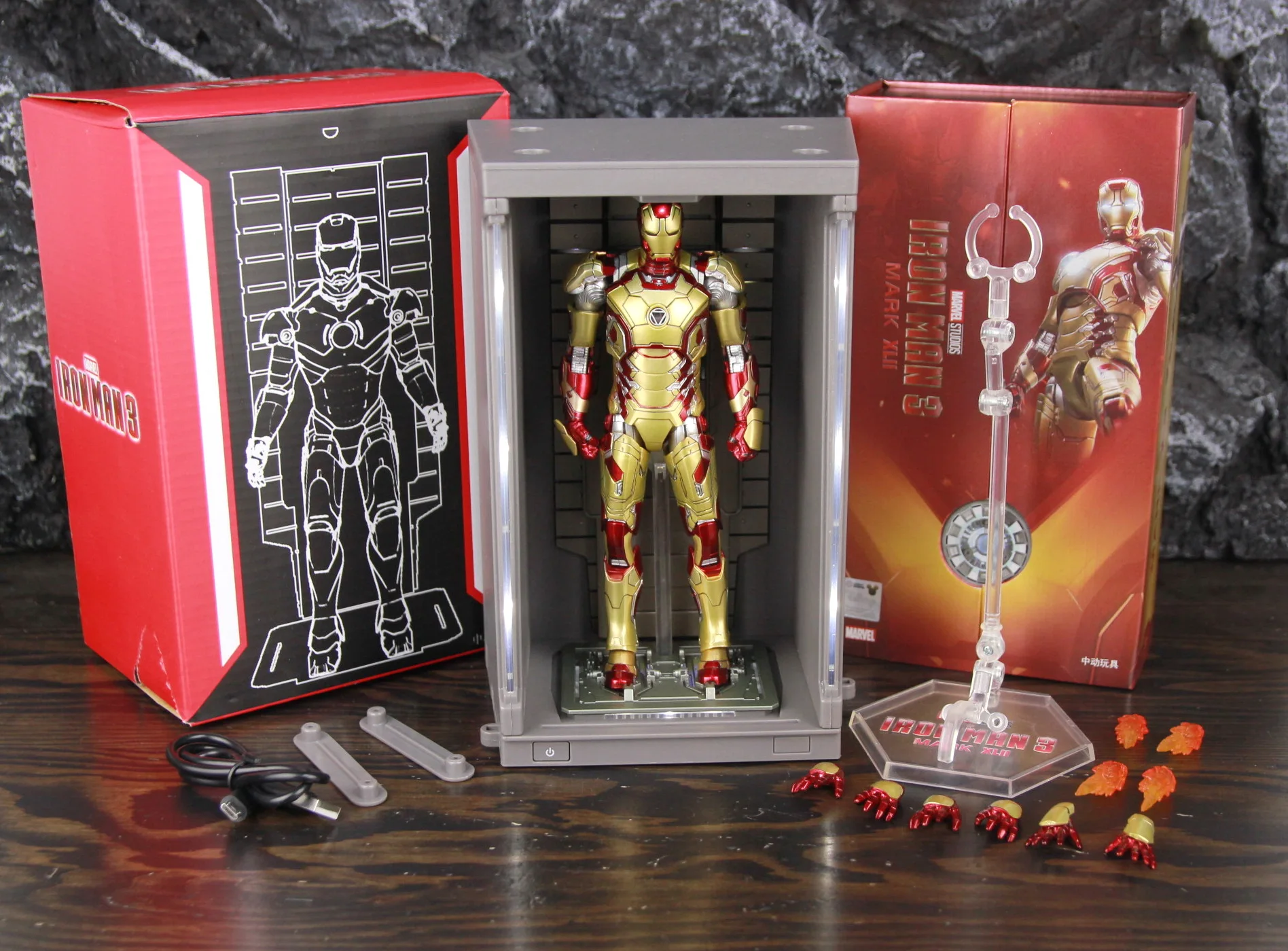 Get it Now Iron Man MK5 Marvel ZD Toys Hall of Armor Online