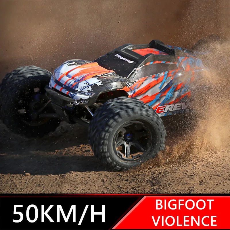 JTY-Toys-50km-h-Bigfoot-RC-Truck-4x4-RC-Drift-Car-Waterproof-Remote ...