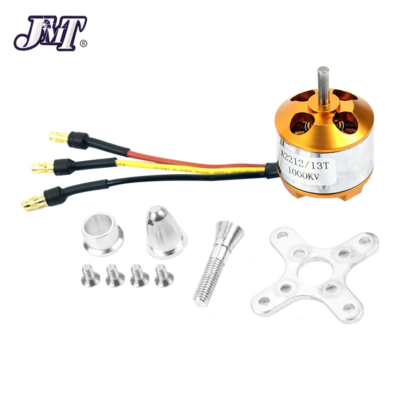 JMT A 2212 A2212 1000KV 1400KV Outrunner Brushless Motor 2-4S W/ Mount ...