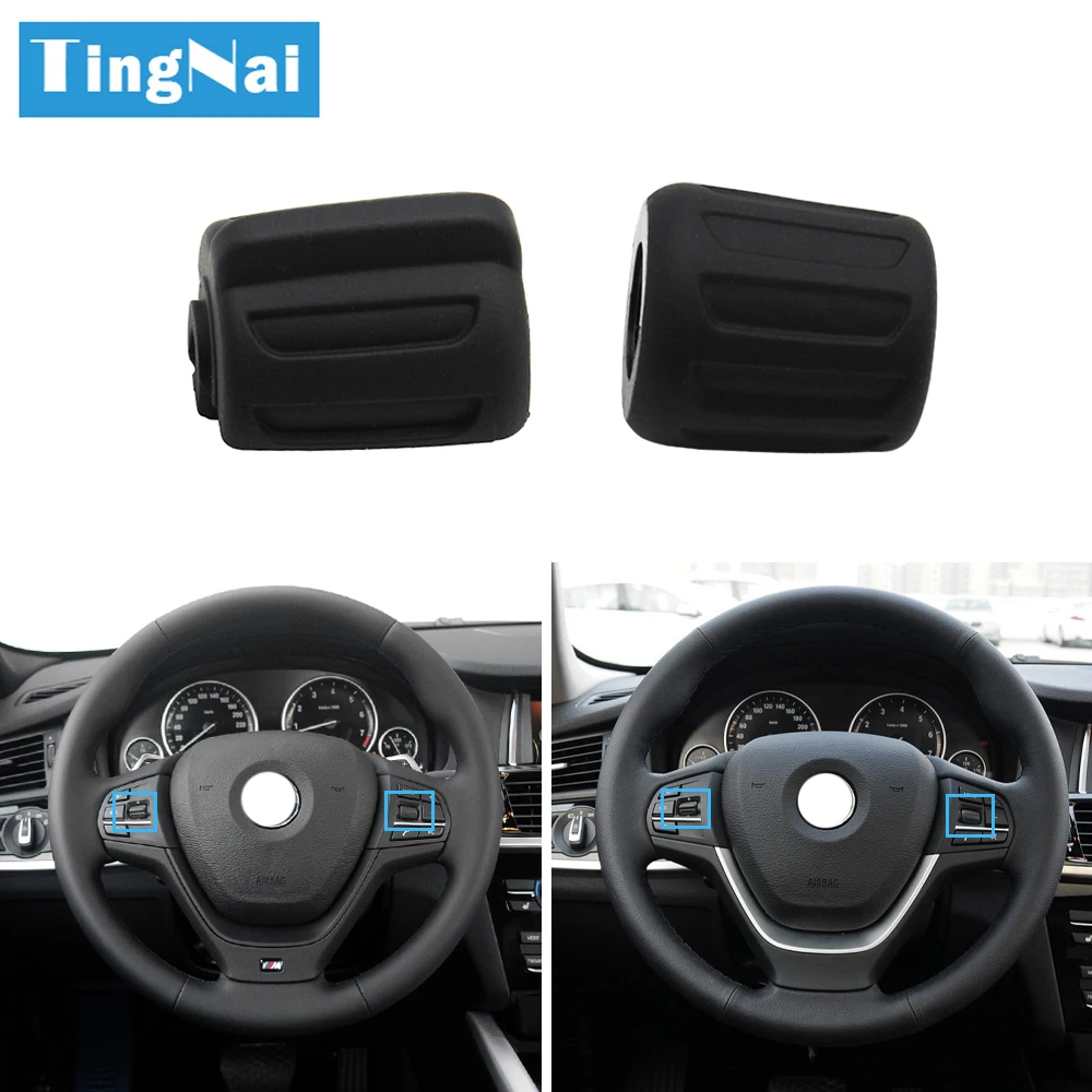 Car-Left-Right-Steering-Wheel-Control-Knob-Buttons-For-BMW-1-2-X1-X2-X3 ...