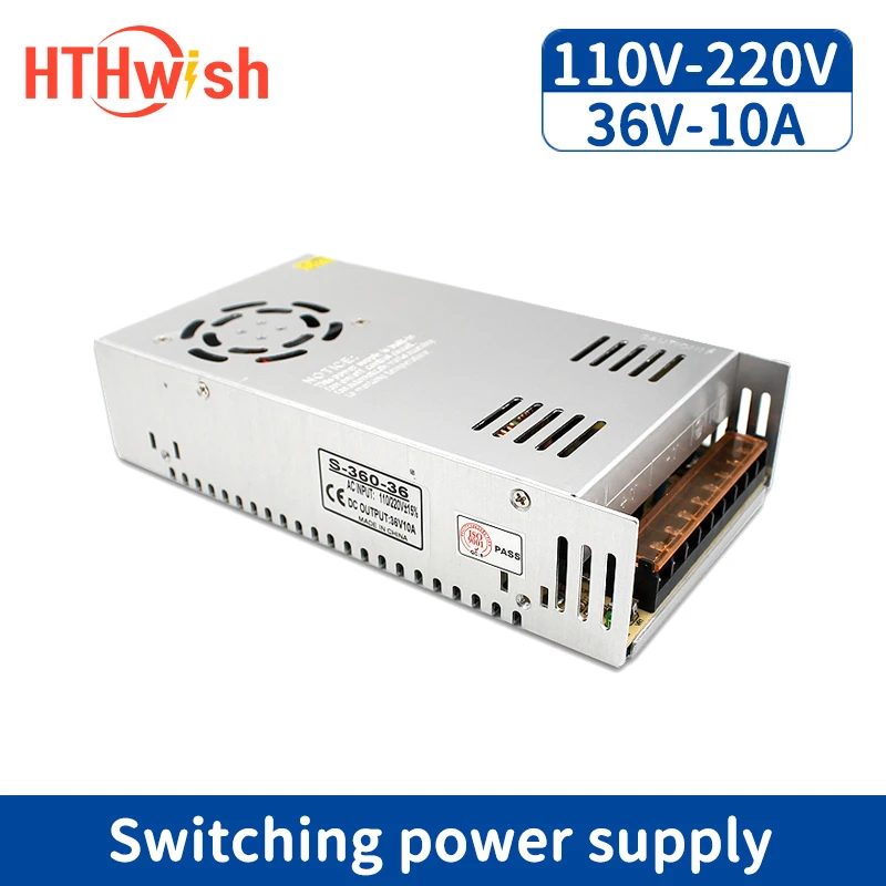 HTHwish-36V-10A-Switching-Power-Supply-220V-To-36-Volt-Power-Supply ...