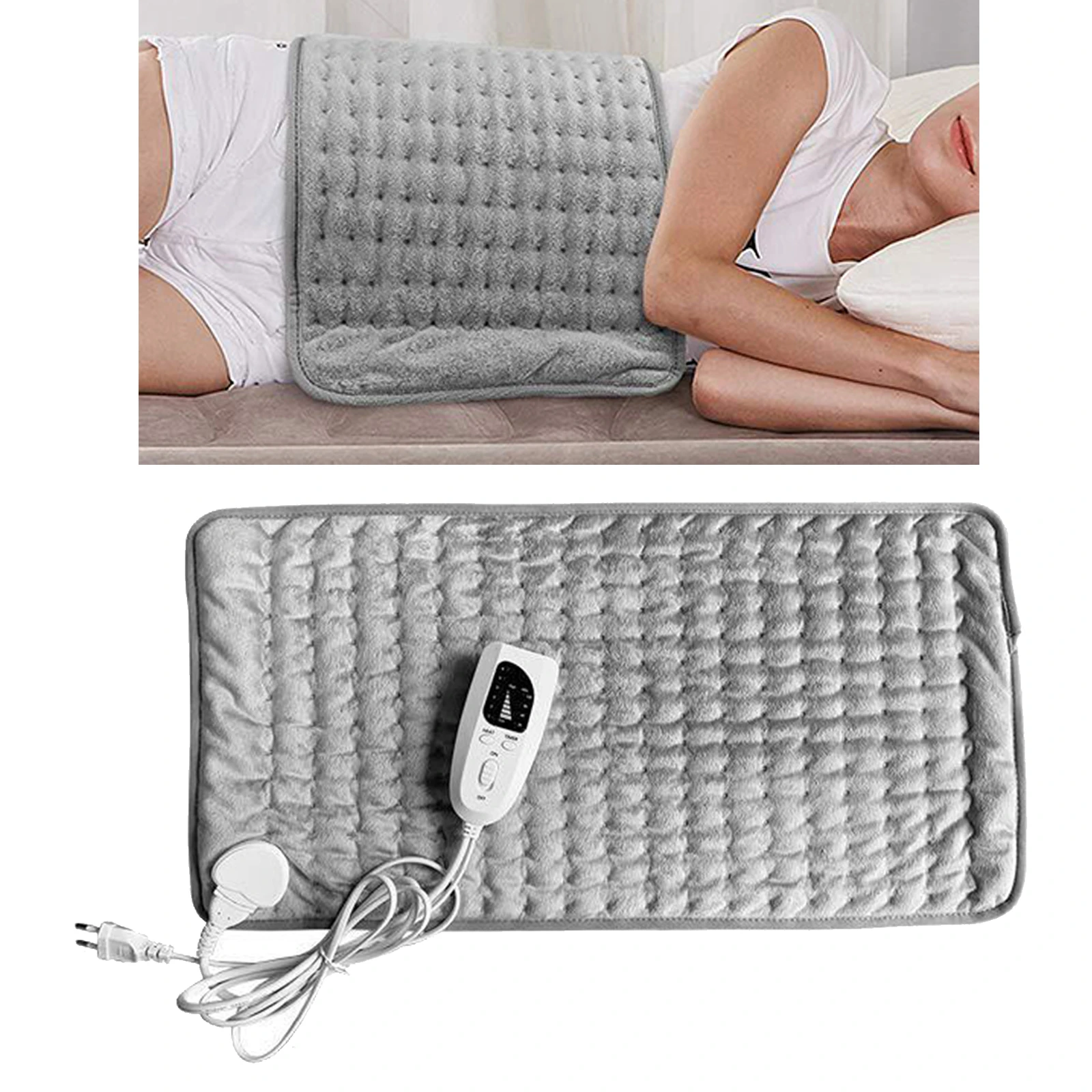 New Electric Heating Pad For Back Pain And Cramps Relief 送料込