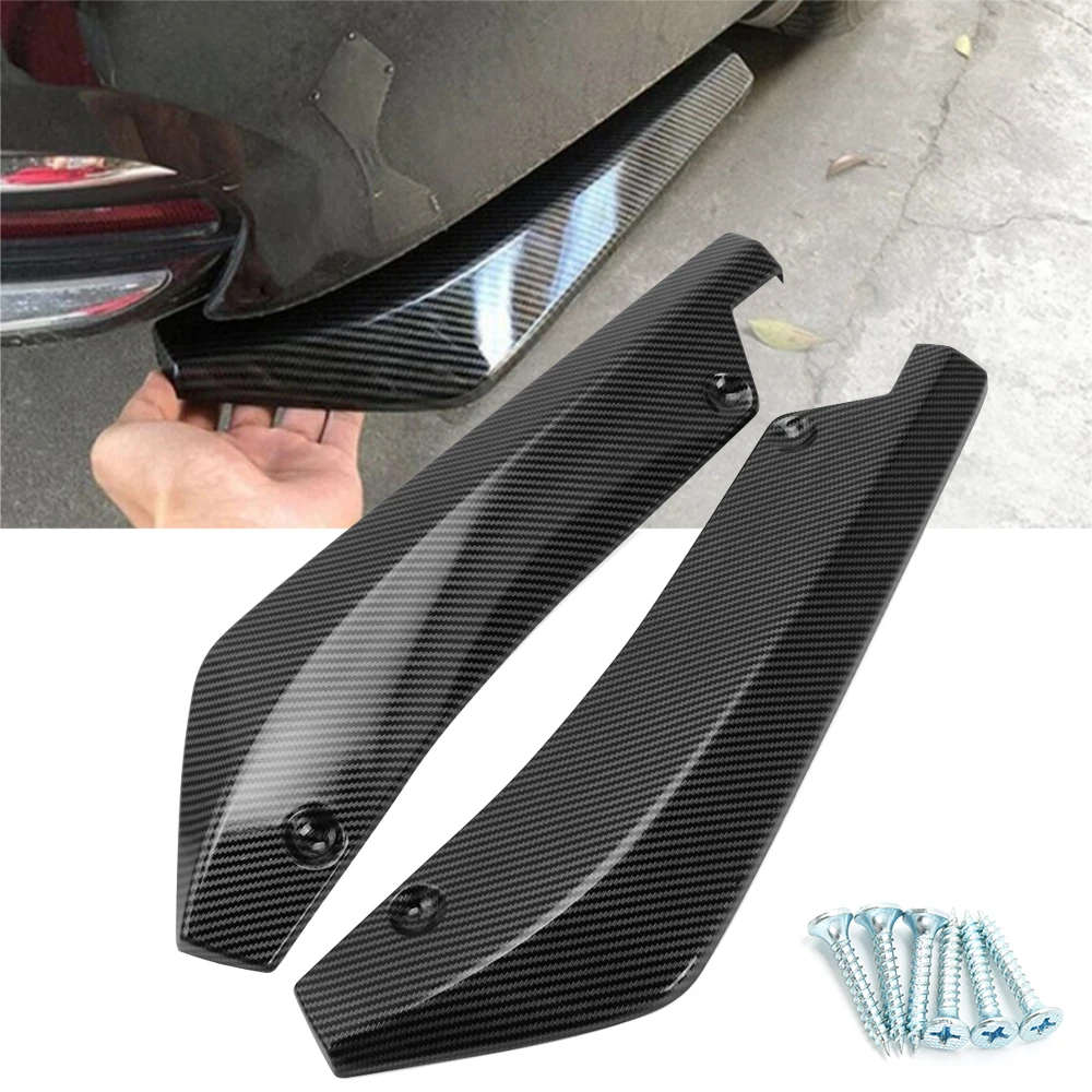 Car-Rear-Bumper-Lip-Sport-Diffuser-Splitter-Car-decoration-for-Toyota ...