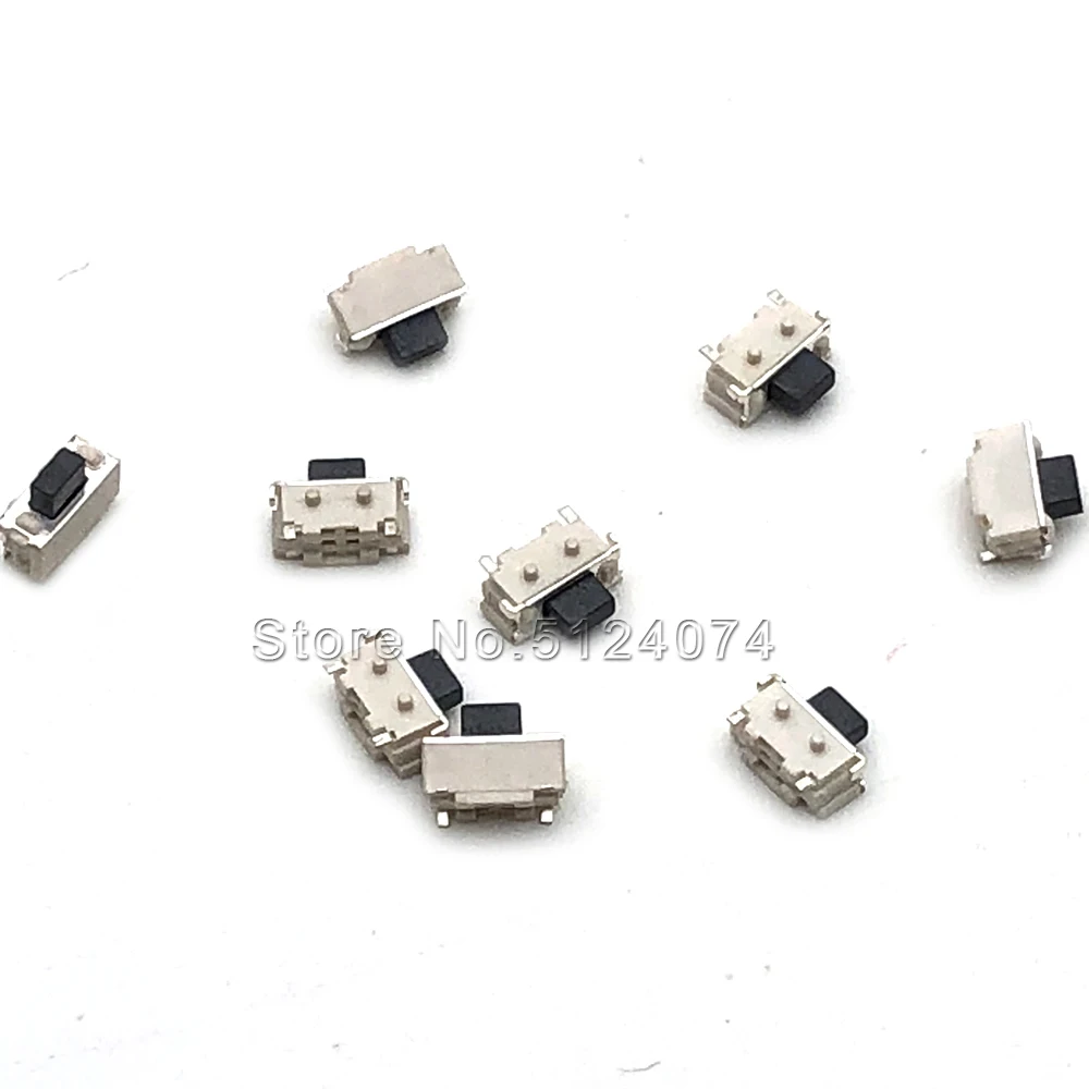 100pcs/lot 2*4mm small side key push button switch SMD reset side touch ...
