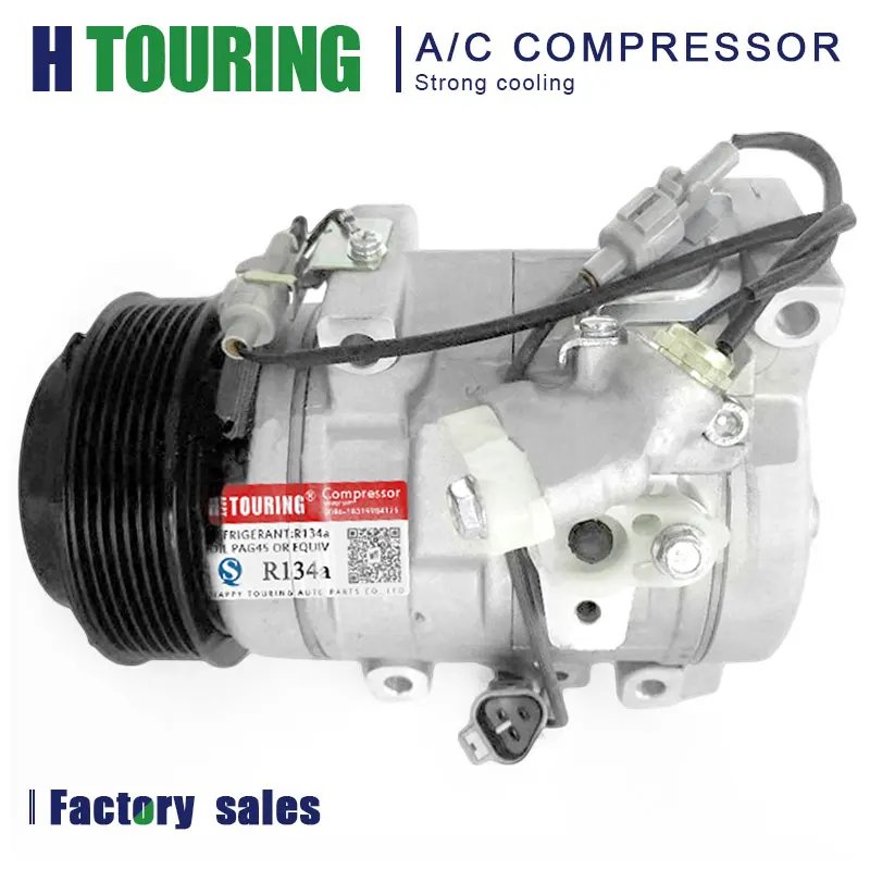 Compresor 10S17C AC A/C para coche TOYOTA PRADO, GRJ120R, 4000, 4.0L ...