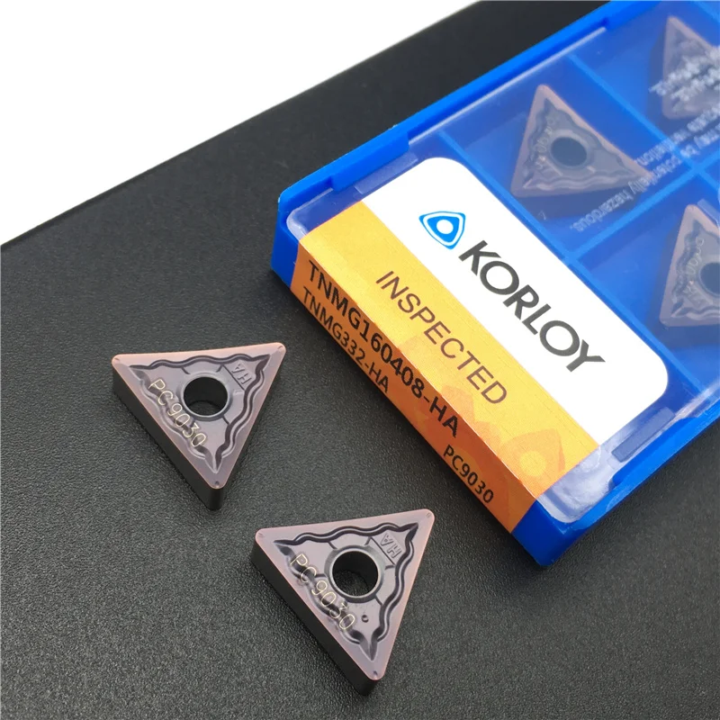 100% Original 10pcs Tnmg160404 Tnmg160408 Ha Pc9030 Lathe Carbide ...