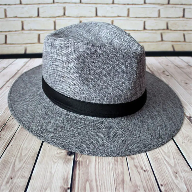 Sombrero de jazz de moda para hombre, gorra informal para exteriores ...