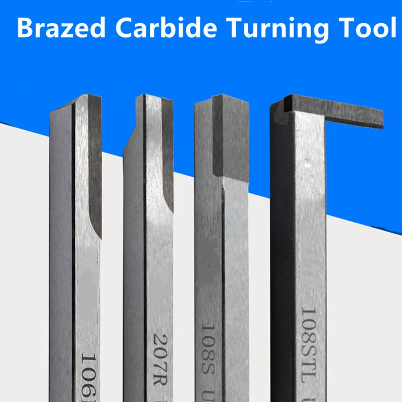Metal Lathe Carbide Tip Turning Cutter Boring Bit Cnc Brazed Tungsten ...