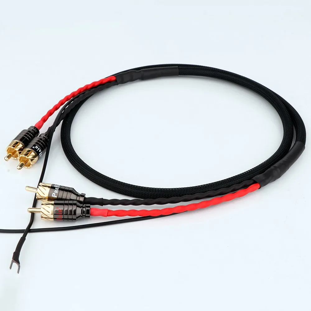 New Hi End Audio RCA Cable of Independent Shielded Signal Line Of LP ...