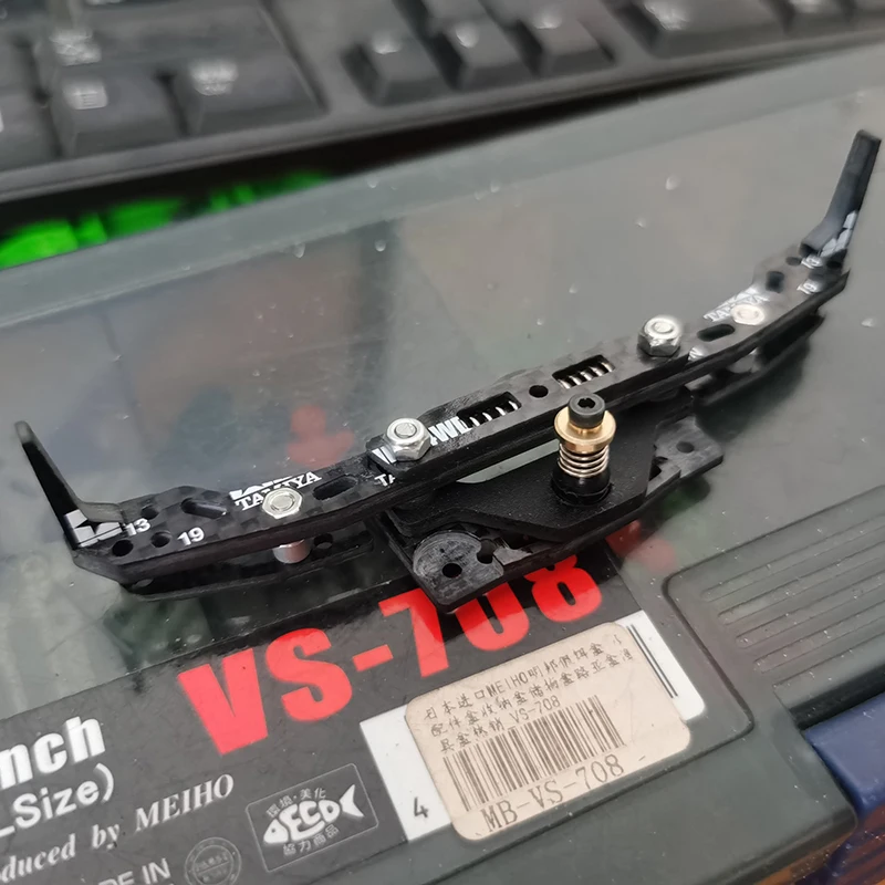 TAMIYA 미니 4WD 레이싱 카, 탄소 섬유 싱글 스피어 스프링 테일, 브레이크 없는 92423 95258, 오리지널 앵커 ...