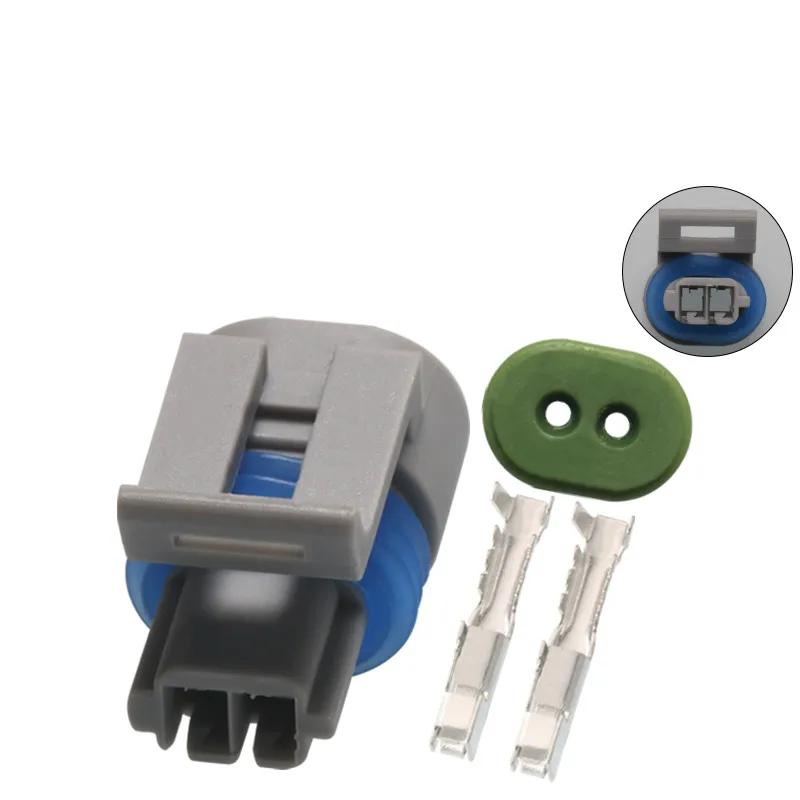 Delphi 2 Pin Intake Air Temp Temperature Sensor Plug Waterproof ...