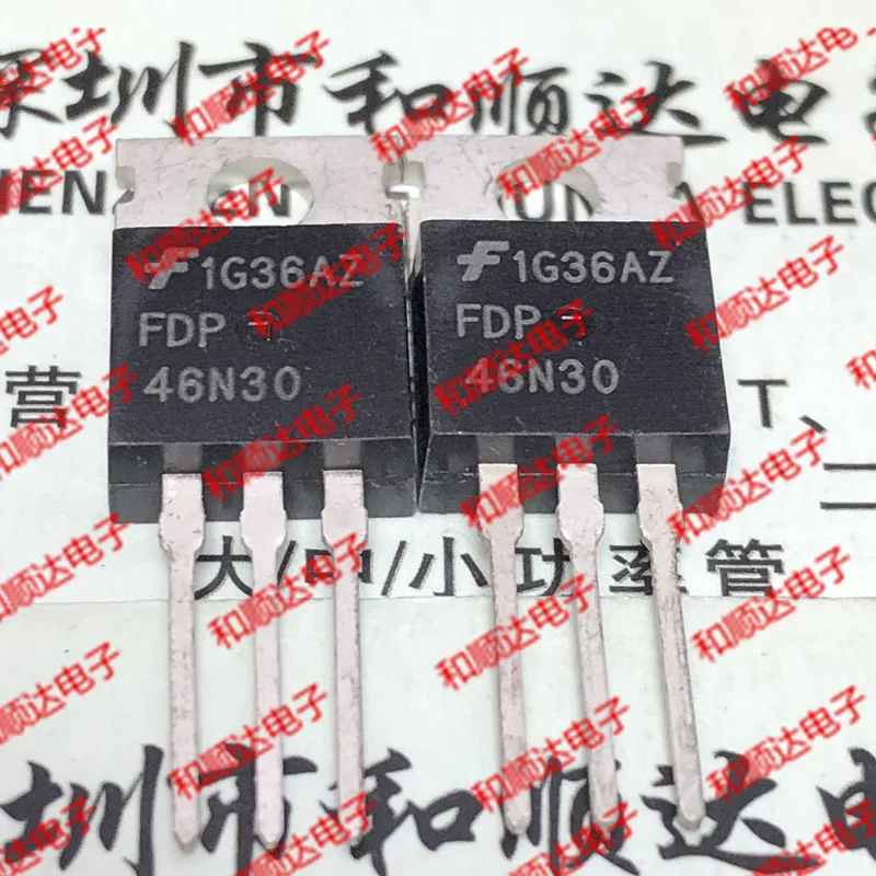 10pcs/lot Fdp46n30 New Spot To-220 300v 46a - Integrated Circuits ...