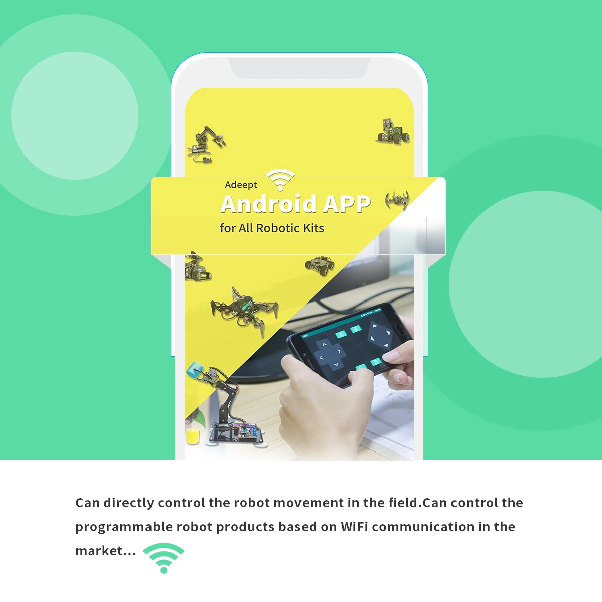 Adeept Hexapod Spider Robot Kit for Arduino with Android APP and Python GUI : Gearbest