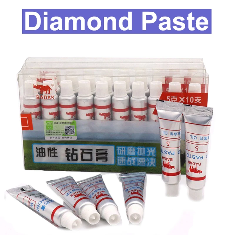 URANN-12pcs-Diamond-Polishing-Lapping-Paste-Compound-Syringes-W0-5-40 ...