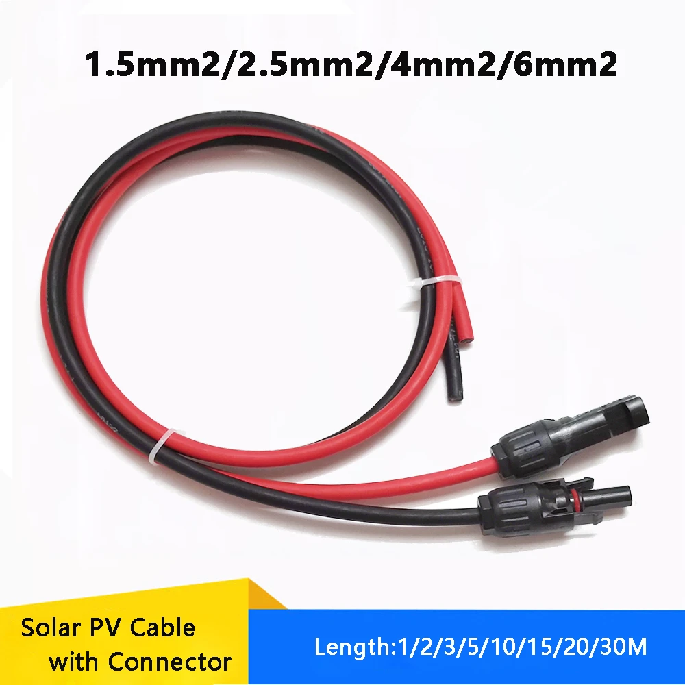 Extension Cable Solar Panel | Pv Connector Cable | Pv Extension Cable ...