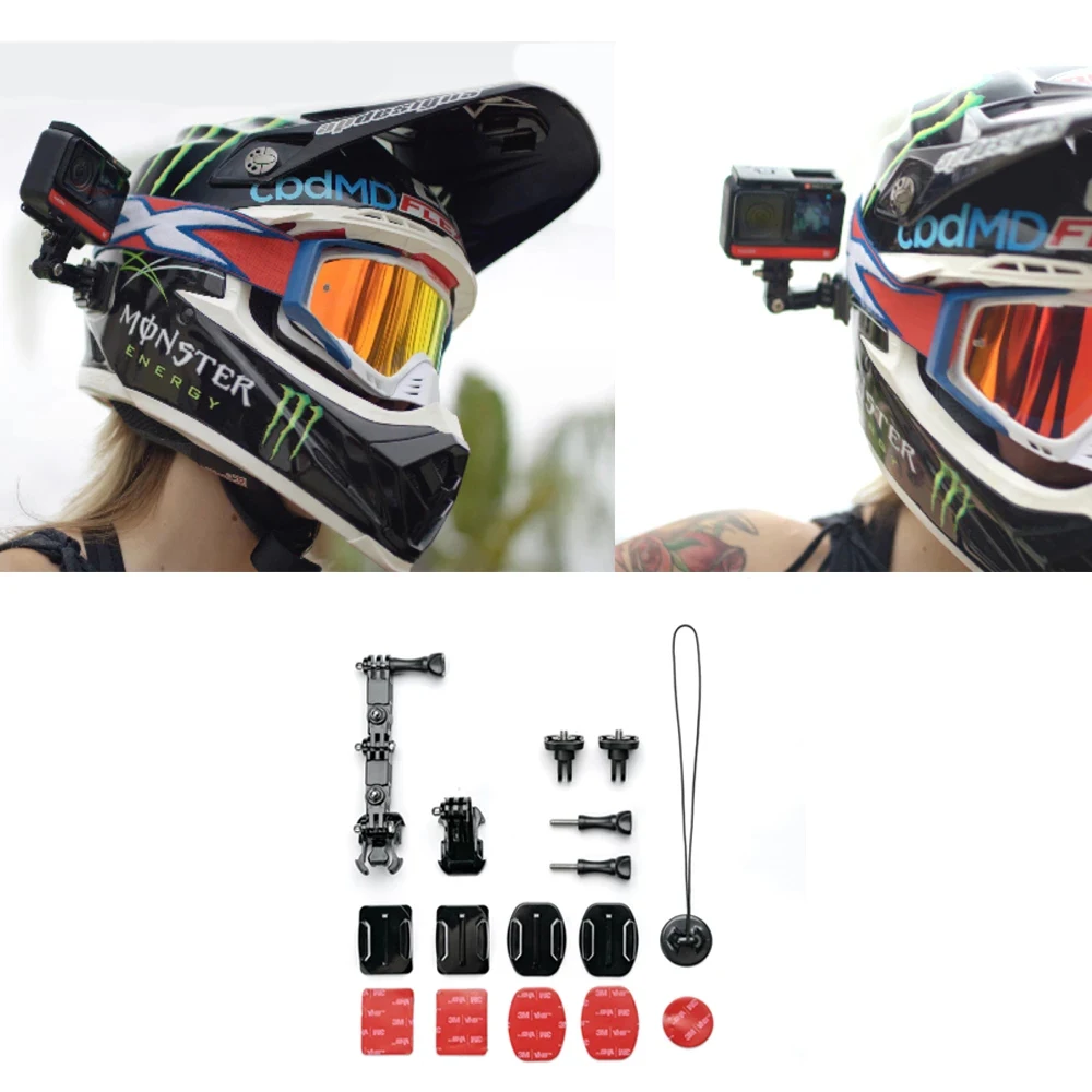 Insta360 One X Accessories Mount | Insta360 One X2 Helmet Mount ...