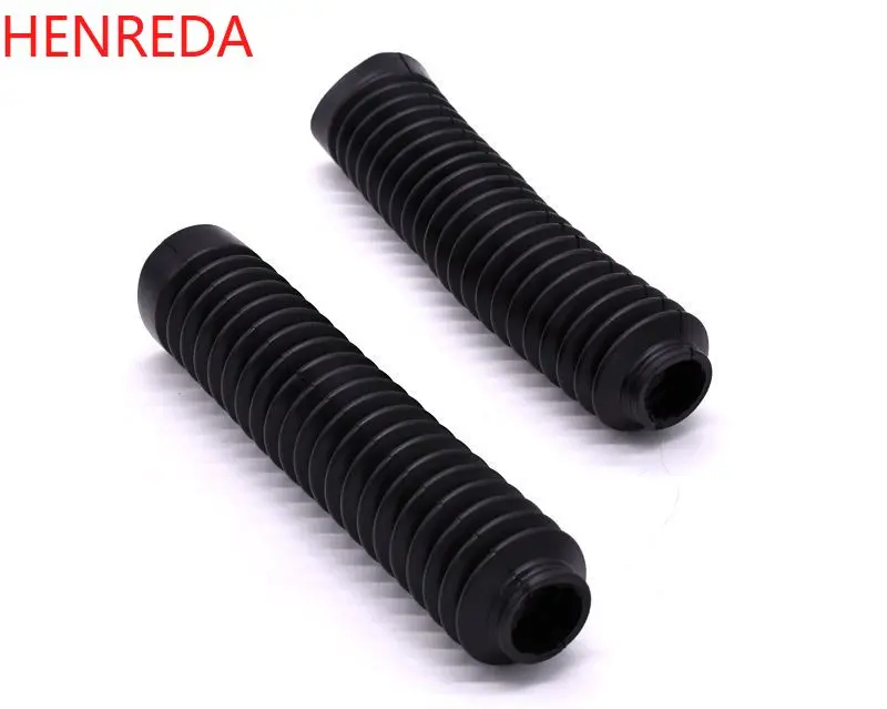 Rubber Fork Dust Cover with Hoop Protect Front Fork Shock Absorber ...