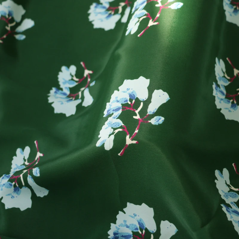 100cm*135cm Quality Natural Silk Cotton Cdc Fabric Material Crepe De ...