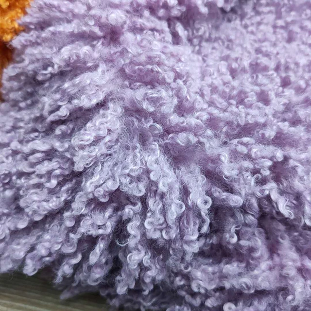Fuzzy Purple Fabric