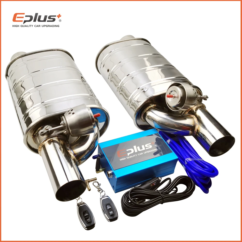EPLUS sistema de escape para coche, Kit de tubo de escape con Control ...